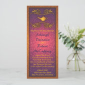 Colorful Magic Lamp Wedding Invitation | Zazzle
