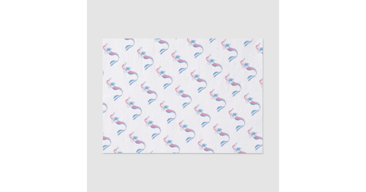 Colorful Mermaid Tissue Paper | Zazzle