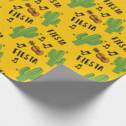 Colorful Mexican Fiesta Wrapping Paper | Zazzle