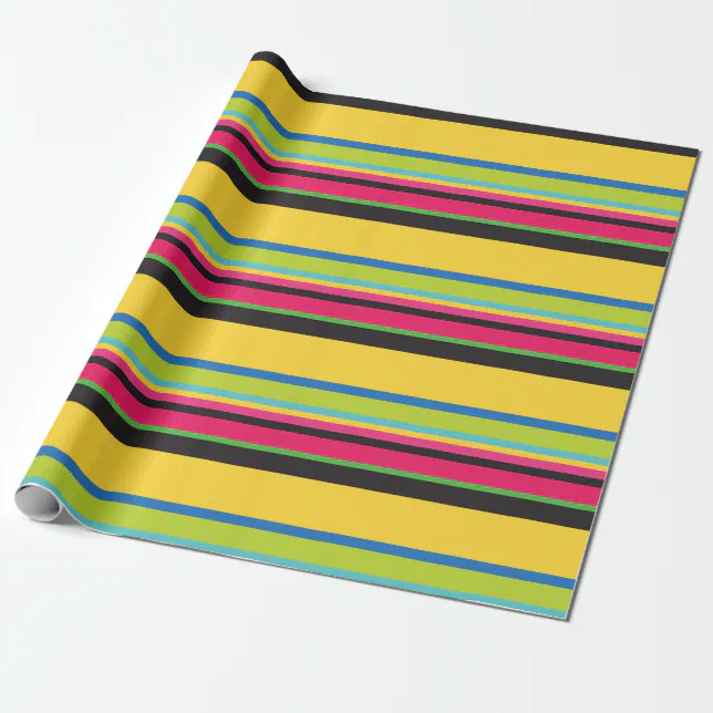 Colorful Mexican Fiesta Wrapping Paper | Zazzle
