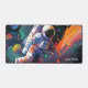 Colorful Modern Astronaut Space Personalized Name Desk Mat | Zazzle