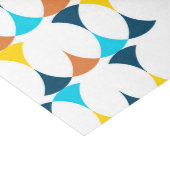 Colorful, modern, cool, trendy geometric shapes tissue paper | Zazzle