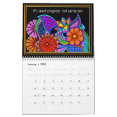Colorful Motivations Positive Thought Calendar | Zazzle