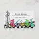 Colorful Musical Instruments Business Card | Zazzle