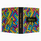 Colorful Neon Graffiti Street Art High School 3 Ring Binder | Zazzle