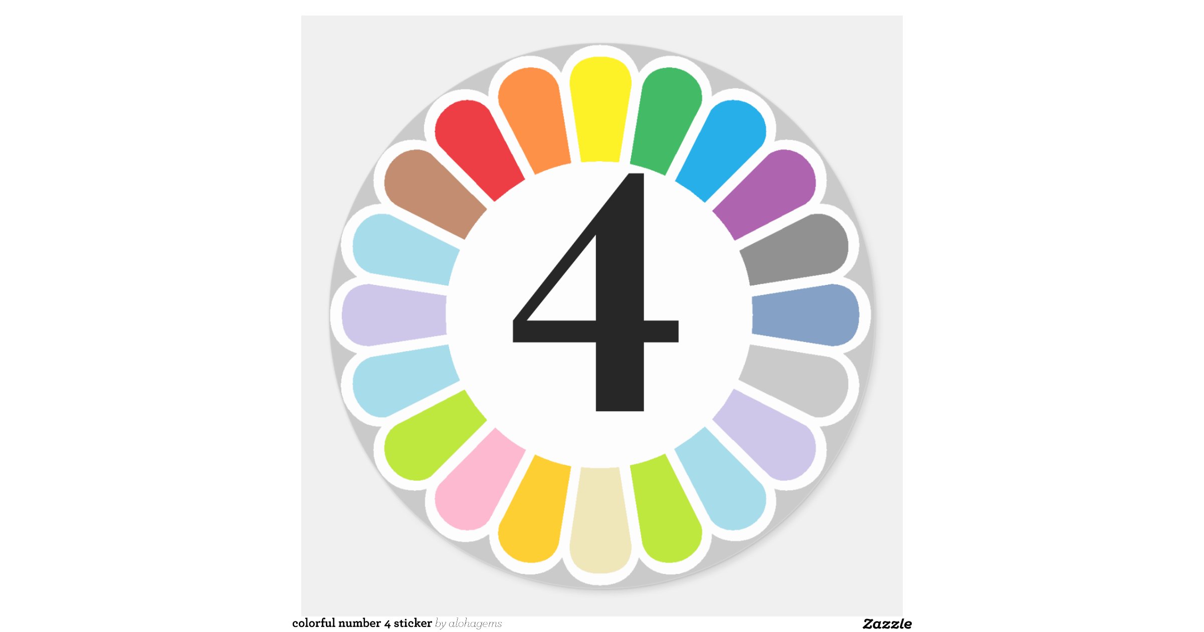 colorful_number_4_sticker-rd47f38469ec742e88248962570fd7b30_v9waf_8byvr ...