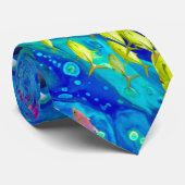 Colorful Ocean tie, ocean tie, yellow fish tie, Neck Tie | Zazzle