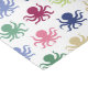 Colorful octopus pattern tissue paper | Zazzle