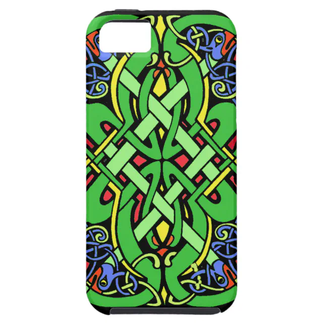 Colorful Ornate Irish Celtic Knot Case-Mate iPhone Case | Zazzle