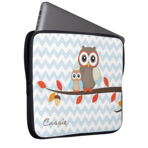 Colorful Owls Laptop Case | Zazzle