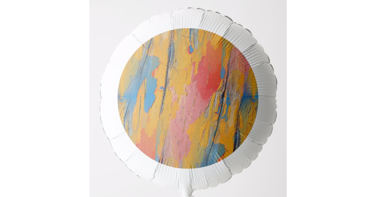 Colorful Paint Splatter Balloon | Zazzle