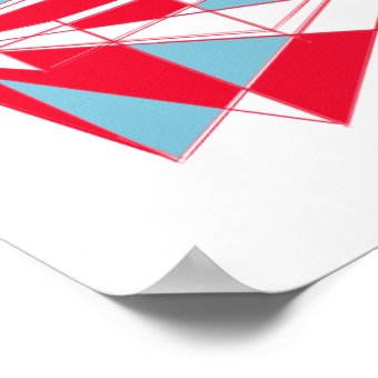 Colorful perspective poster | Zazzle