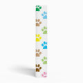 Colorful puppy paw prints binder | Zazzle