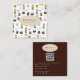 Colorful Rainbow Cake Desserts & Sprinkles QR Code Square Business Card ...