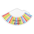 Colorful Rainbow Colored Birthday Party Hat | Zazzle