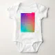 Colorful Rainbow Colors Gradient Design Baby Bodysuit | Zazzle