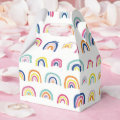 Colorful Rainbow pattern Favor Boxes | Zazzle