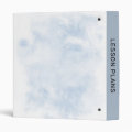 Colorful Rainbow Teacher Lesson Plans 3 Ring Binder | Zazzle