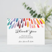 Colorful, Rainbow Thank You Cards | Zazzle