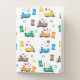 Colorful Recycling Garbage Trucks & Bins Pocket Folder | Zazzle