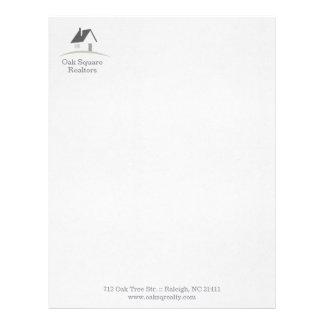 Real Estate Letterhead | Zazzle