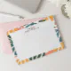 COLORFUL RETRO LEAVES GROOVY BOTANICAL CUTE NOTE CARD | Zazzle
