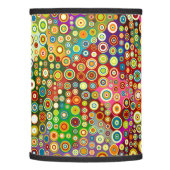 Colorful retro spots pattern I + your ideas Lamp Shade | Zazzle
