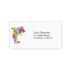 Colorful Return Address Labels | Zazzle