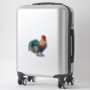 Colorful Rooster Sticker | Zazzle