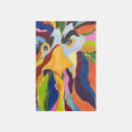 Colorful Rug featuring Maurice, Angry Rooster | Zazzle
