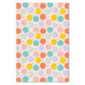Colorful Smiling Happy Face Pattern Tissue Paper | Zazzle