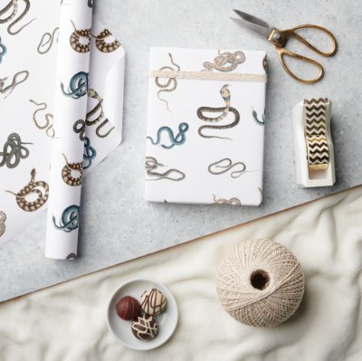 Snake Wrapping Paper