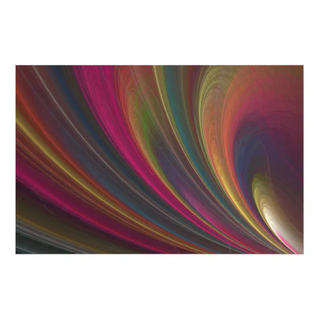 Colorful Soft Sand Waves Photo Print | Zazzle