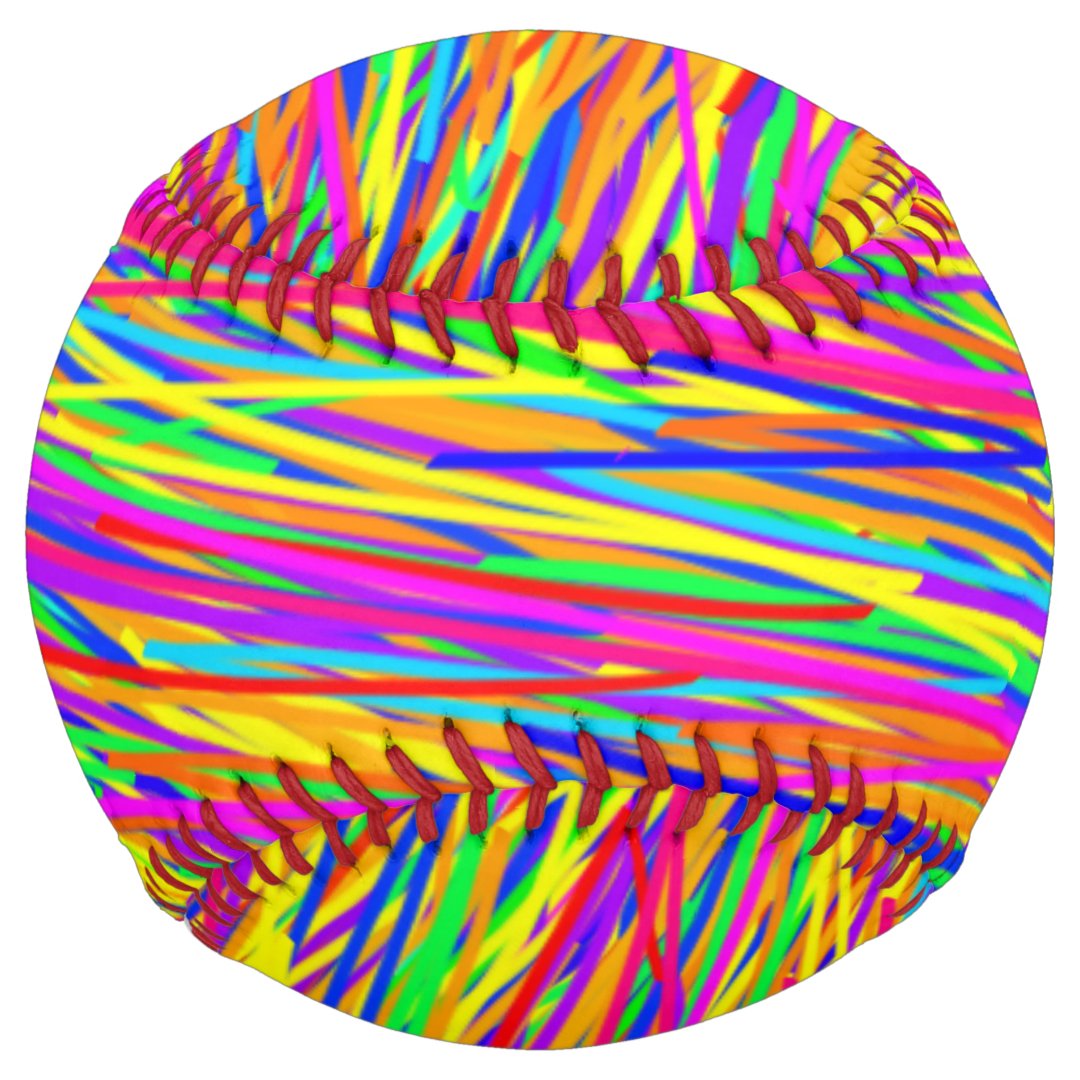 Colorful Softball | Zazzle