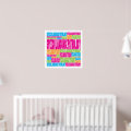 Colorful Speech Language Pathology Poster | Zazzle