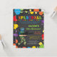 Colorful Splatball Birthday Party Invitations | Zazzle