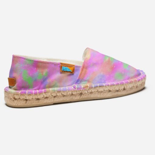 Colorful Splatter Paint Pastel Artist Pattern Espadrilles | Zazzle