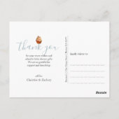 Colorful Sprinkles Baby Sprinkle Thank You Postcard | Zazzle