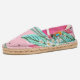 Colorful Summer Floral Print - Pink Espadrilles | Zazzle