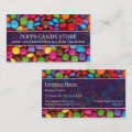 Colorful Sweets and Candy - Business Card | Zazzle