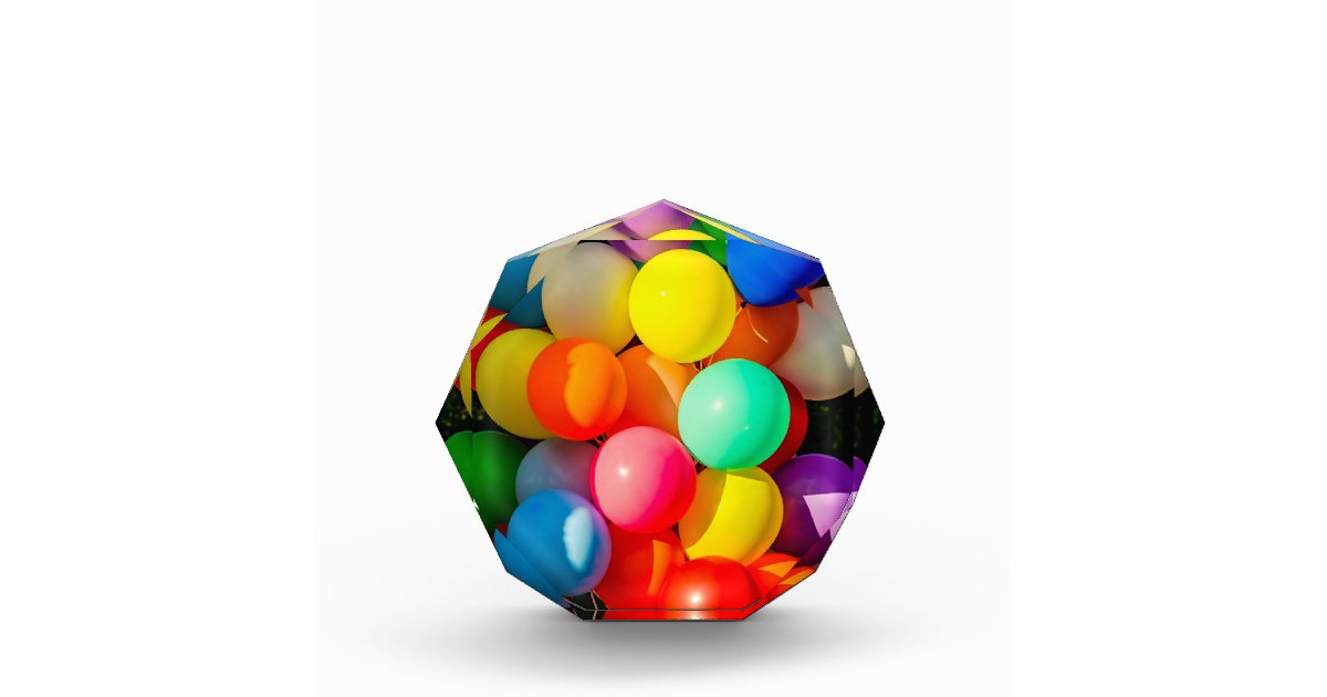 Colorful Toy Balloons Award | Zazzle