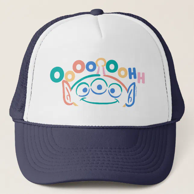 Colorful Toy Story Alien Trucker Hat | Zazzle