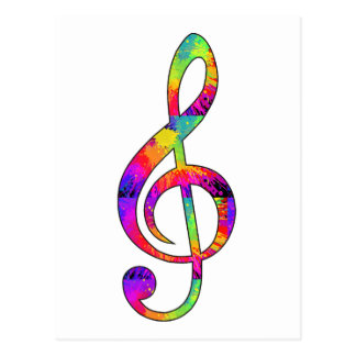 Clef Postcards | Zazzle
