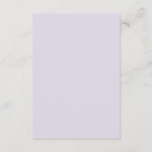 Colorful Tropical Floral Purple Schedule of Events Enclosure Card | Zazzle