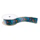 Colorful Tropical Marine Life Seamless Pattern Satin Ribbon | Zazzle