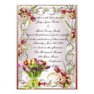 Tulip Wedding Invitations | Zazzle
