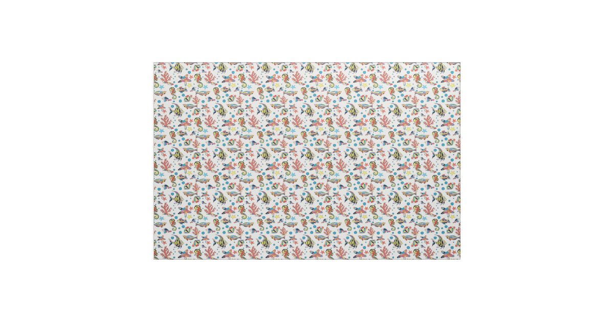 underwater pattern fabric