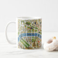 Colorful Vintage Paris Map Coffee Mug | Zazzle