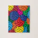 Colorful Volleyball Collage Jigsaw Puzzle | Zazzle