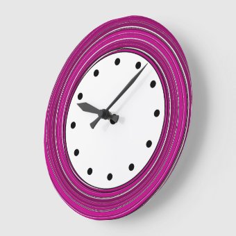 Colorful Wall Clocks | Zazzle